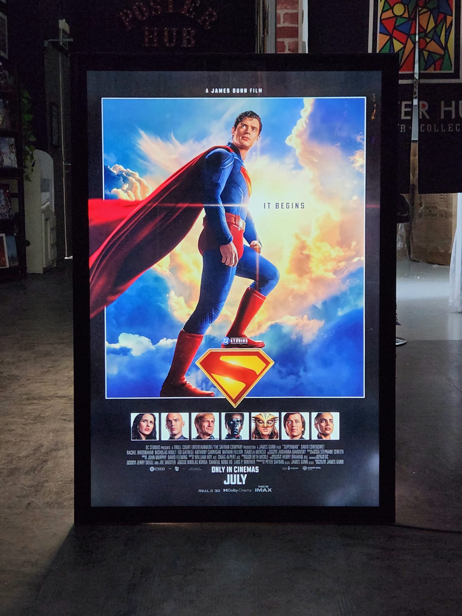 Original Posters :: DC Superheroes :: Superman (2025) - Poster Hub