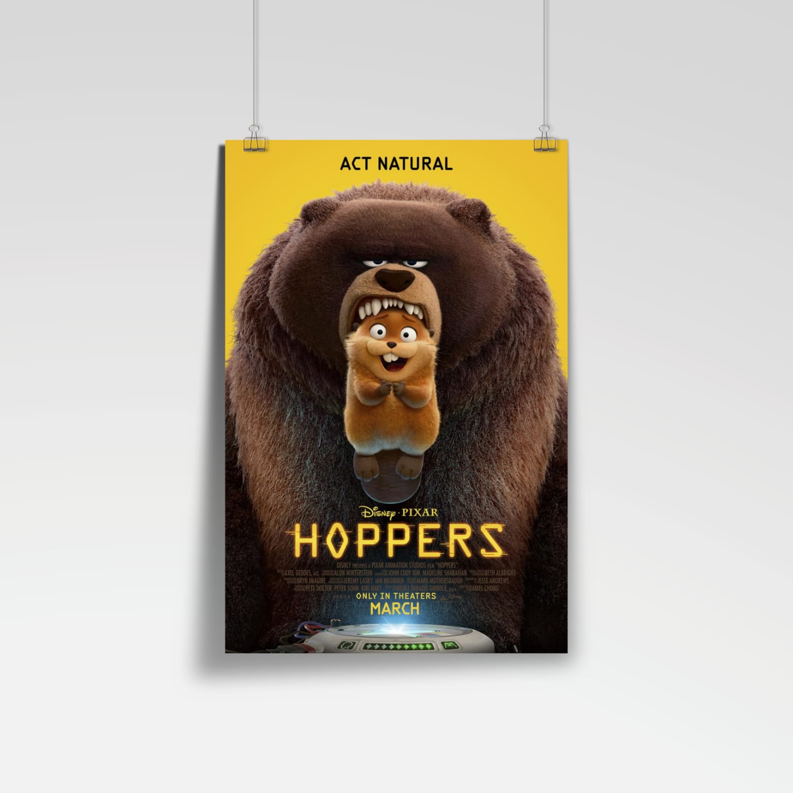 Original Posters :: Animation :: Hoppers - Poster Hub